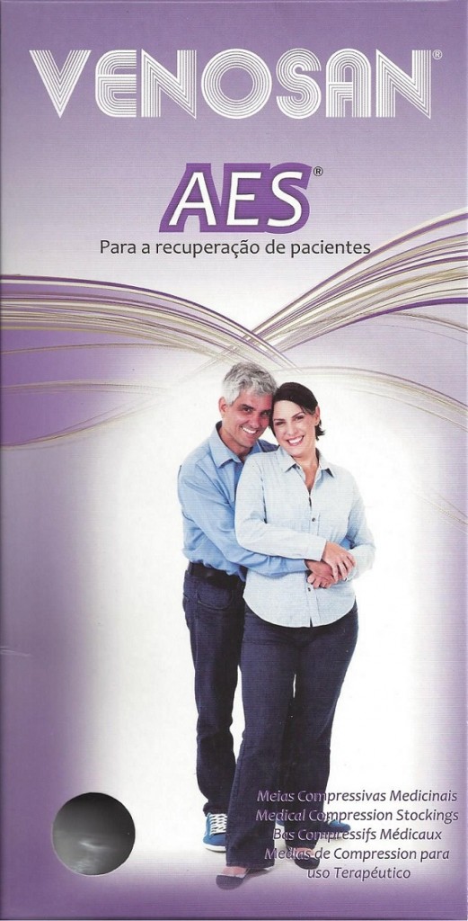 Meia Venosan AES ® Antiembolia 18 mmHg Panturrilha 3/4 — Ágape Compressiva